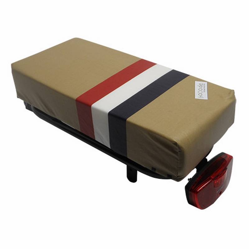 Hooodie Bagagedragerkussen BIG Cushie PTT - Fiets-stoeltje.nl