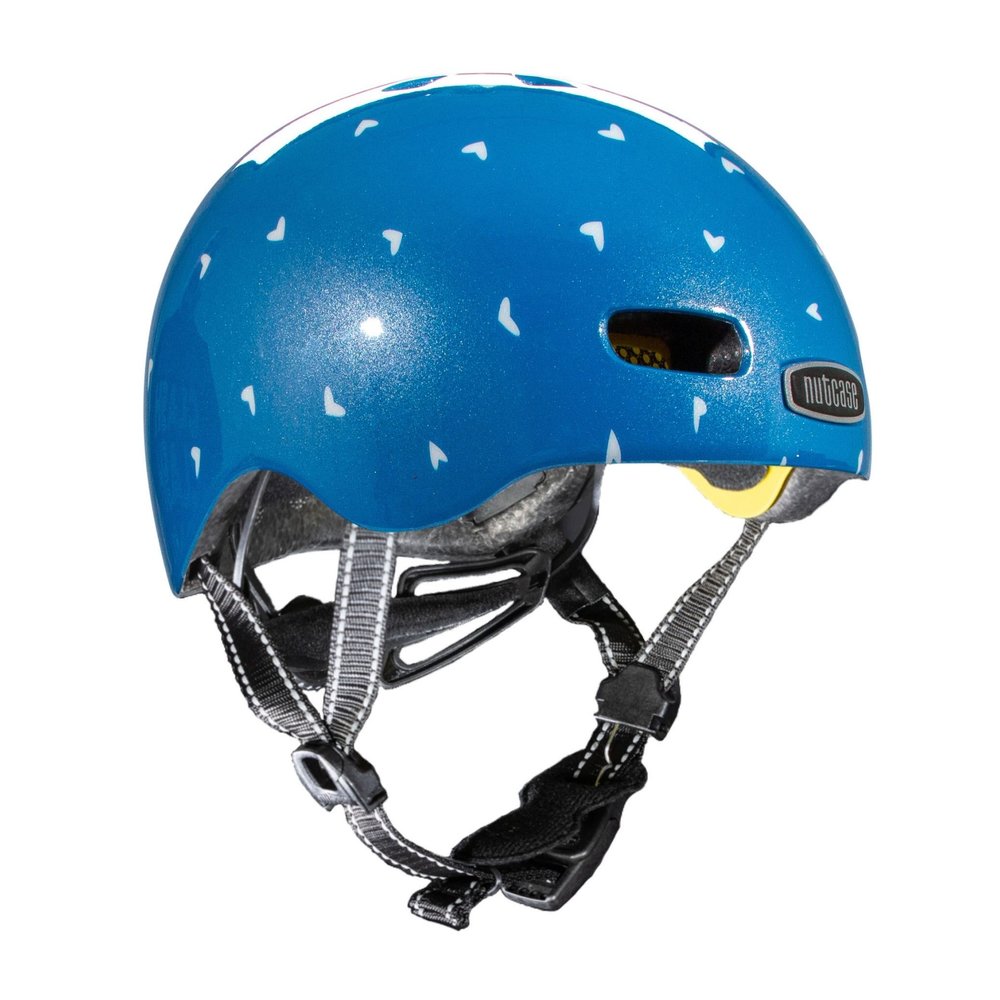 Nutcase Baby Nutty Babyhelm / Fietshelm Heart Eyes - Fiets-stoeltje.nl