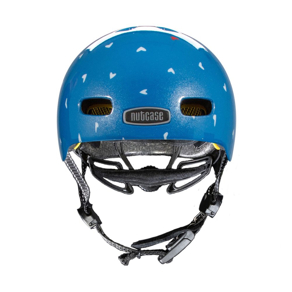 Nutcase Baby Nutty Babyhelm / Fietshelm Heart Eyes - Fiets-stoeltje.nl