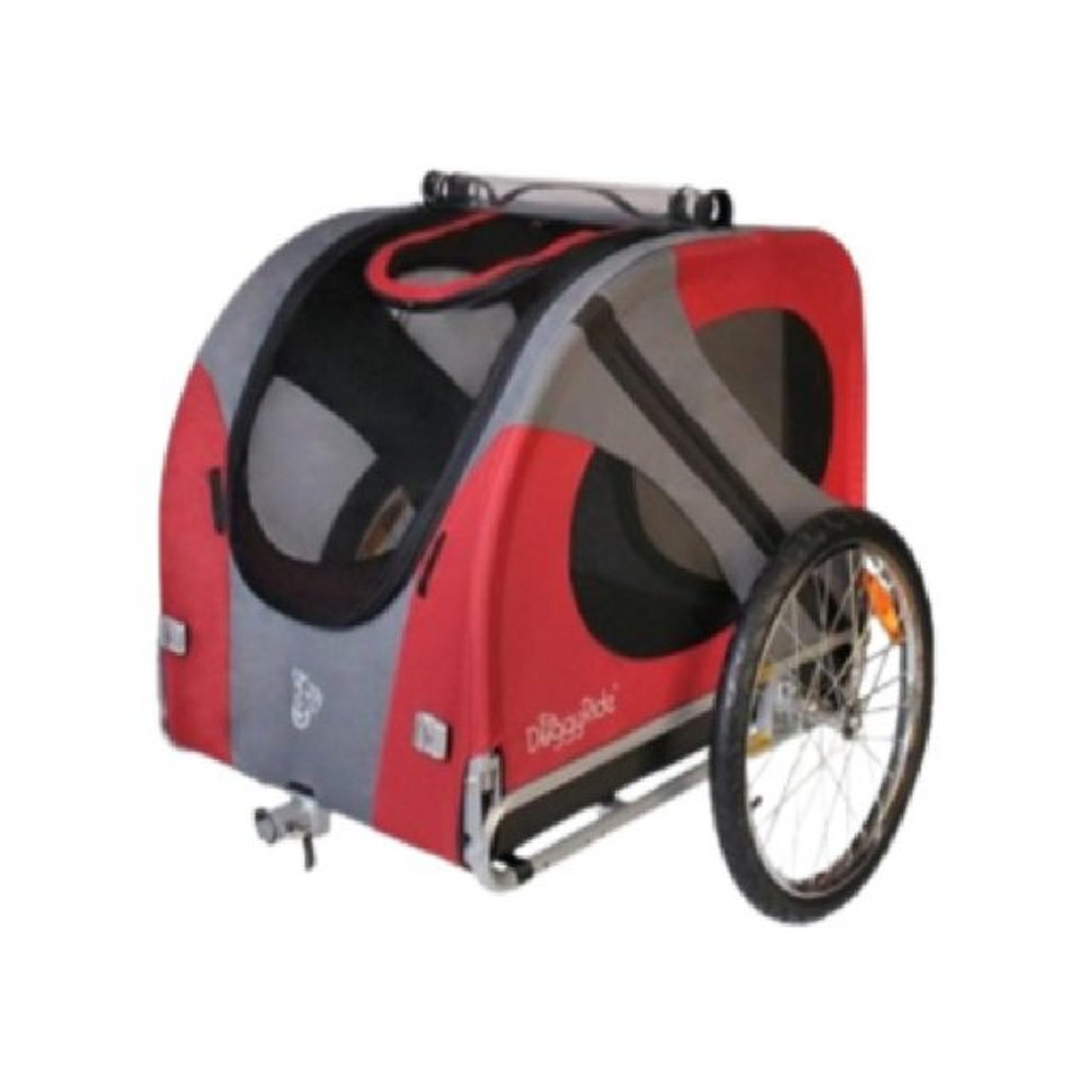 Hondenkar Dutchdog design Rood - Fiets-stoeltje.nl
