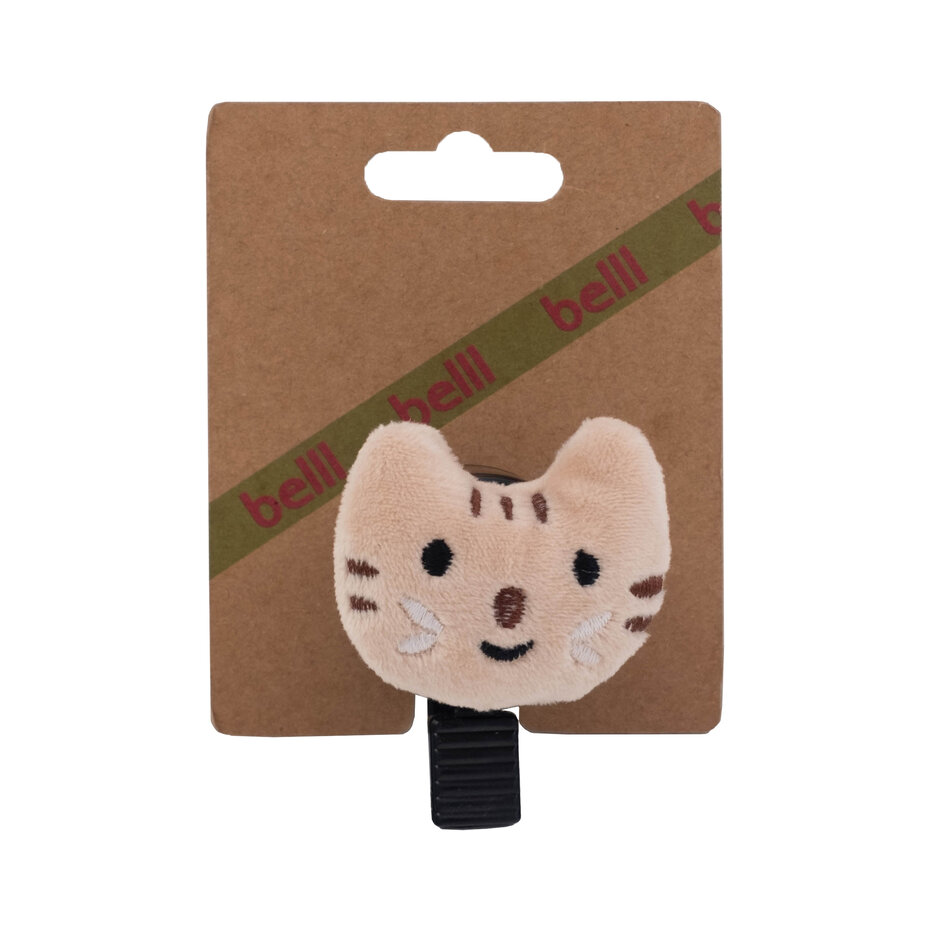 Fietsbel Zachte Kat Bruin - Fiets-stoeltje.nl