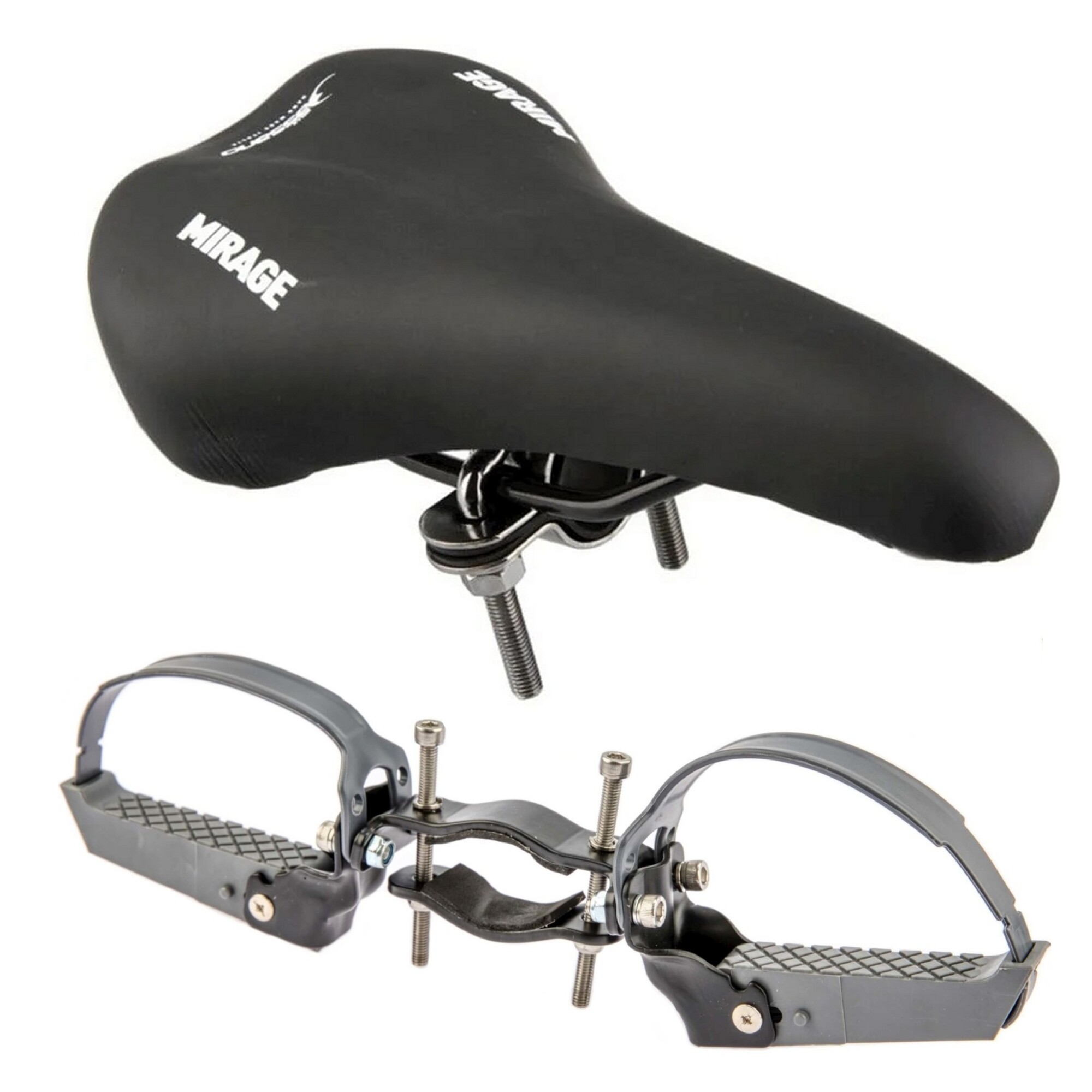 Mirage Buiszadel Herenfiets met Voetsteunen Herenfiets Zadel op Stang ...