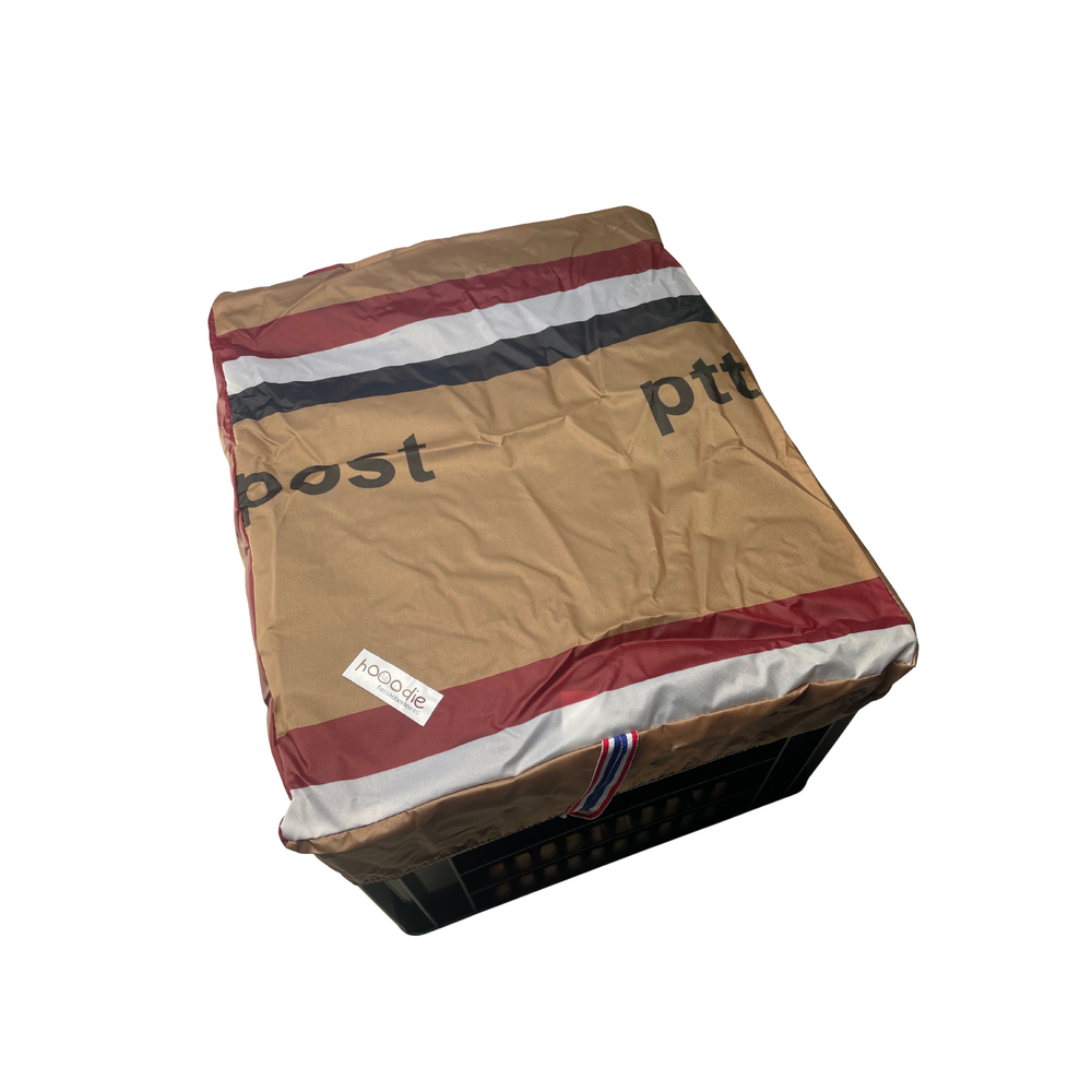 Hooodie Fietskrat Hoes Kratcover Medium PTT - Fiets-stoeltje.nl