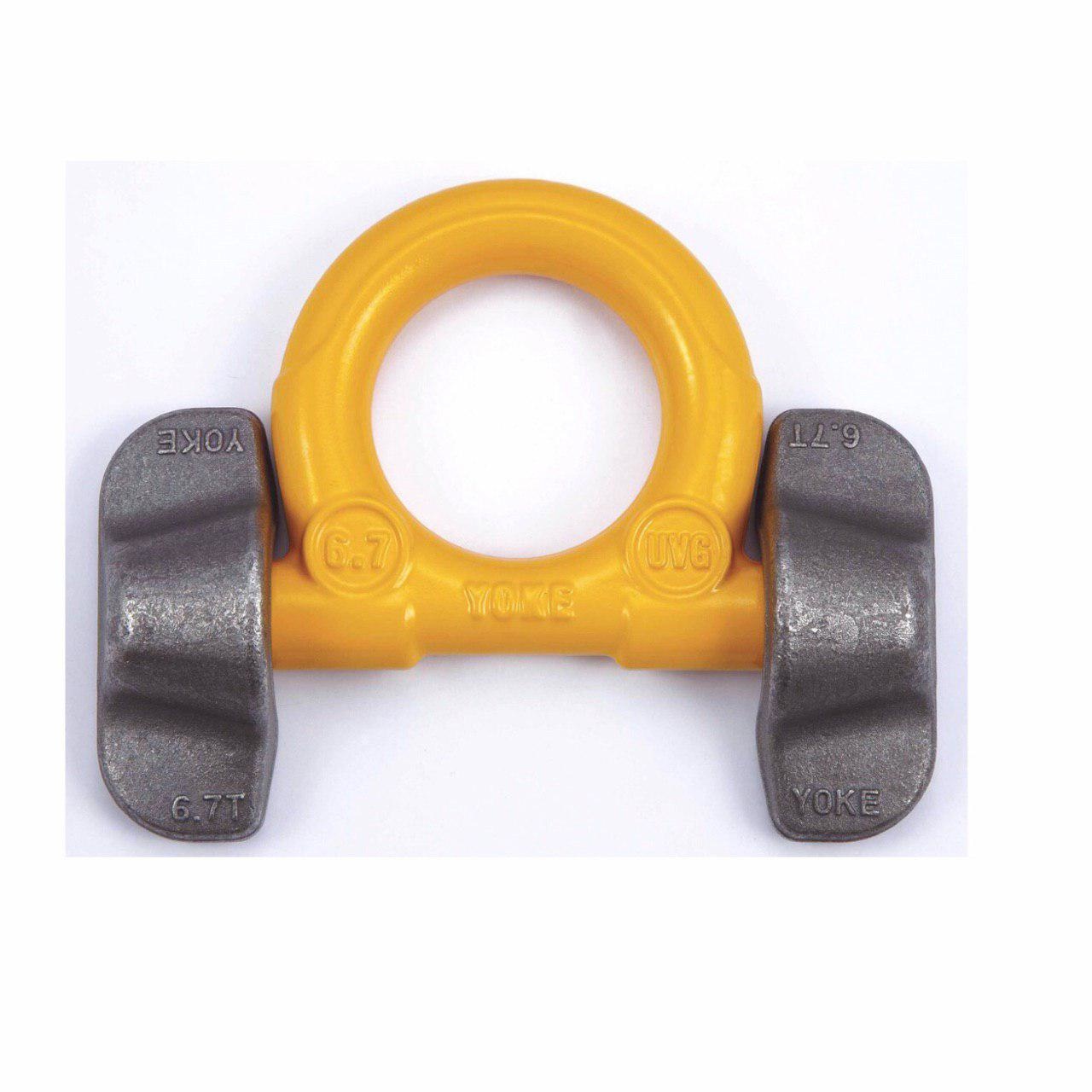 Yoke aanlas hijsoog met dubbel zadel - Hijsenenzo BV