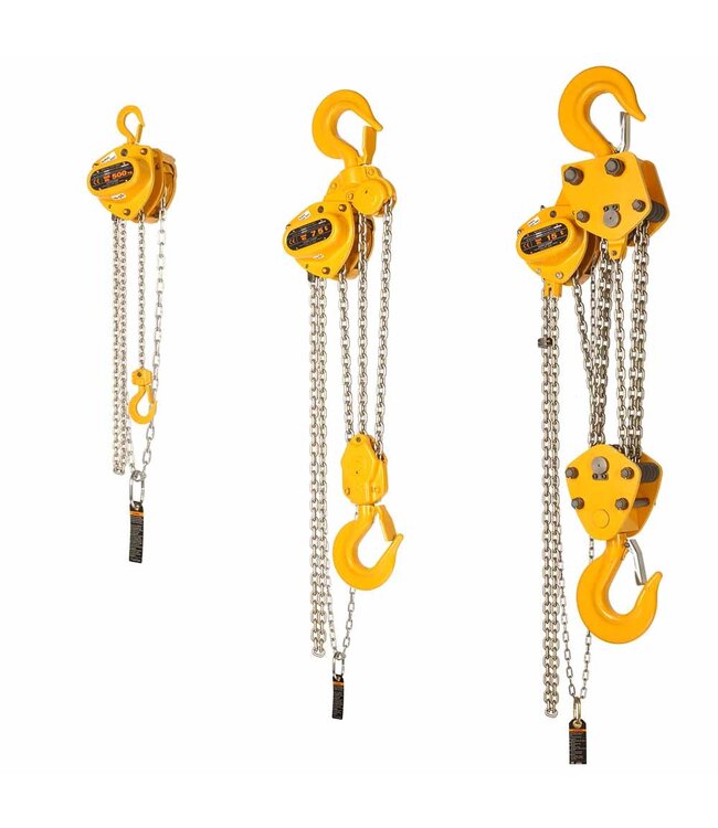 handtakel; model CB; 0,5t - 50t - Hijsenenzo BV