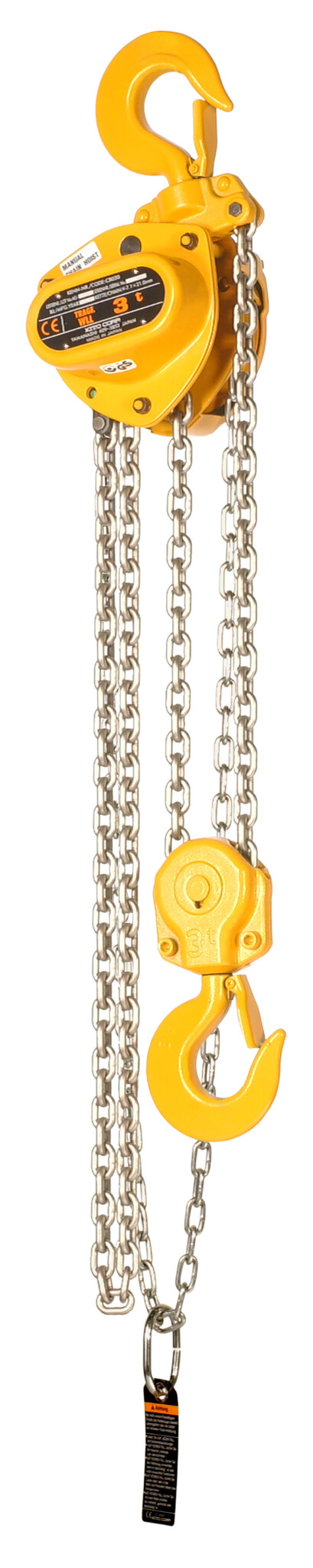 handtakel; model CB; 0,5t - 50t - Hijsenenzo BV