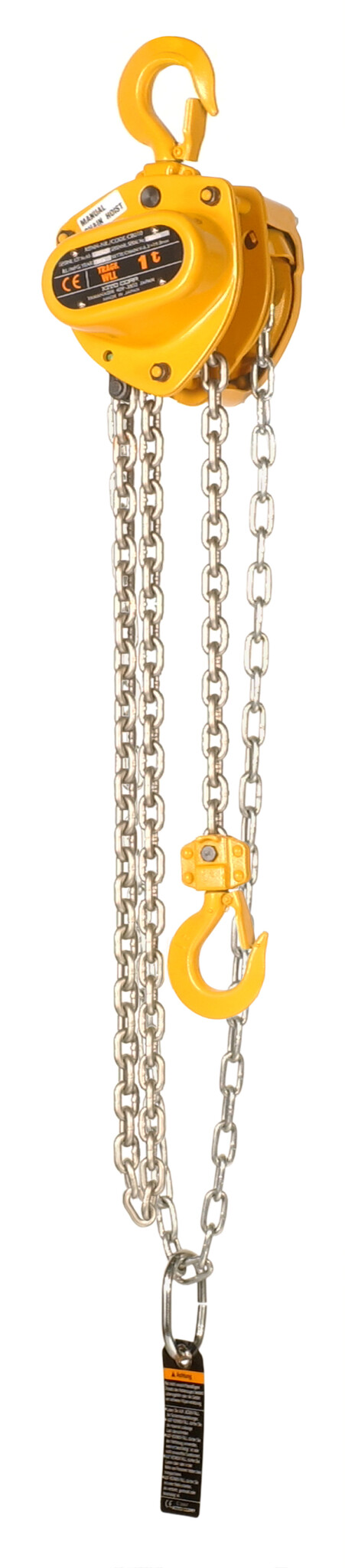 handtakel; model CB; 0,5t - 50t - Hijsenenzo BV