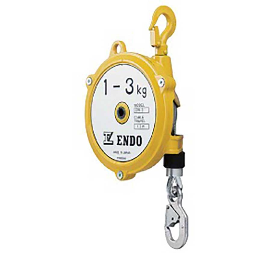 Veerbalancer 1,0-3kg. - KL 1,3mtr. - Hijsenenzo BV