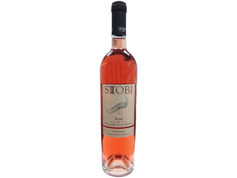 Stobi rose 2015 | Van het vlaggenschip Vranec | www.wijnuitkroatie.nl