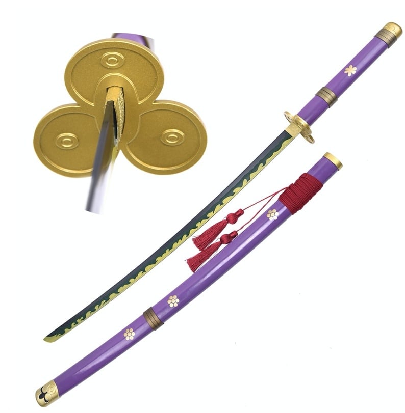 ONE PIECE - KATANA OF RORONOA ZORO - ENMA - PURPLE - Fabion