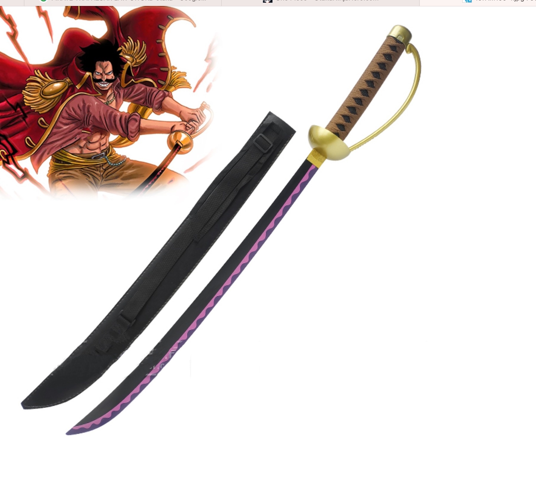 One Piece Gold Roger Zwaard (Ace) Replica | Fabion - Fabion