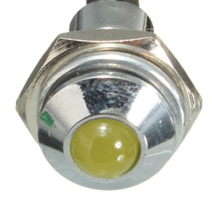 Yellow Indicator Light kopen bij CafeRacerWebshop.com