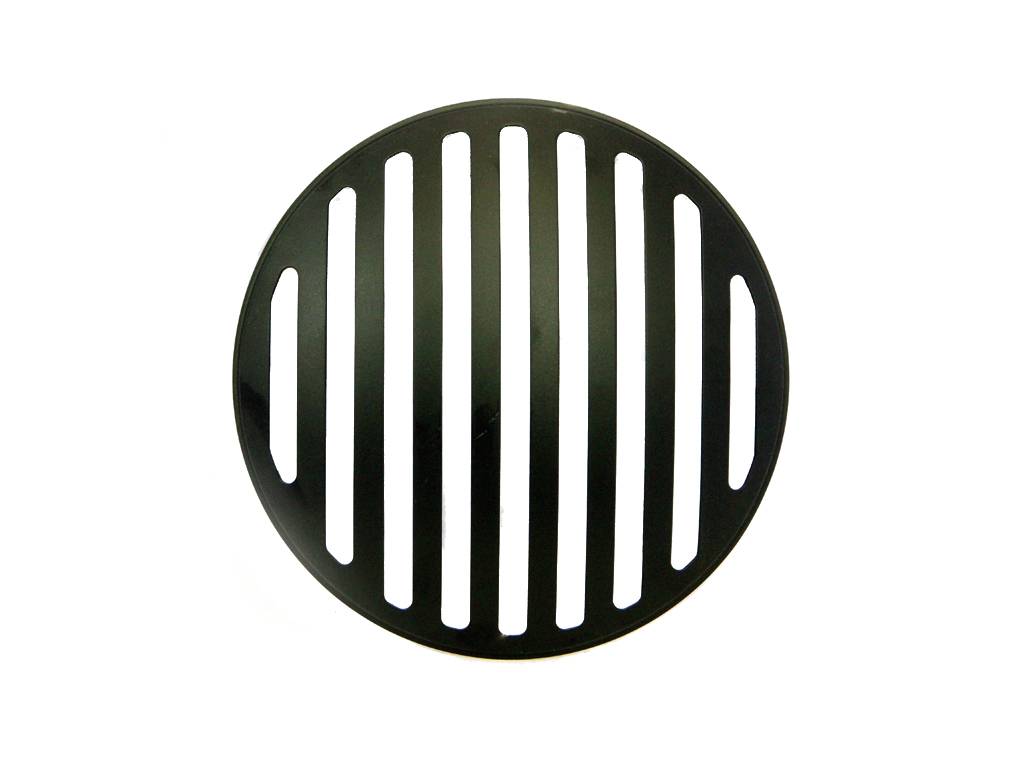 6" Prison Grill Insert Black kopen bij CafeRacerWebshop.com
