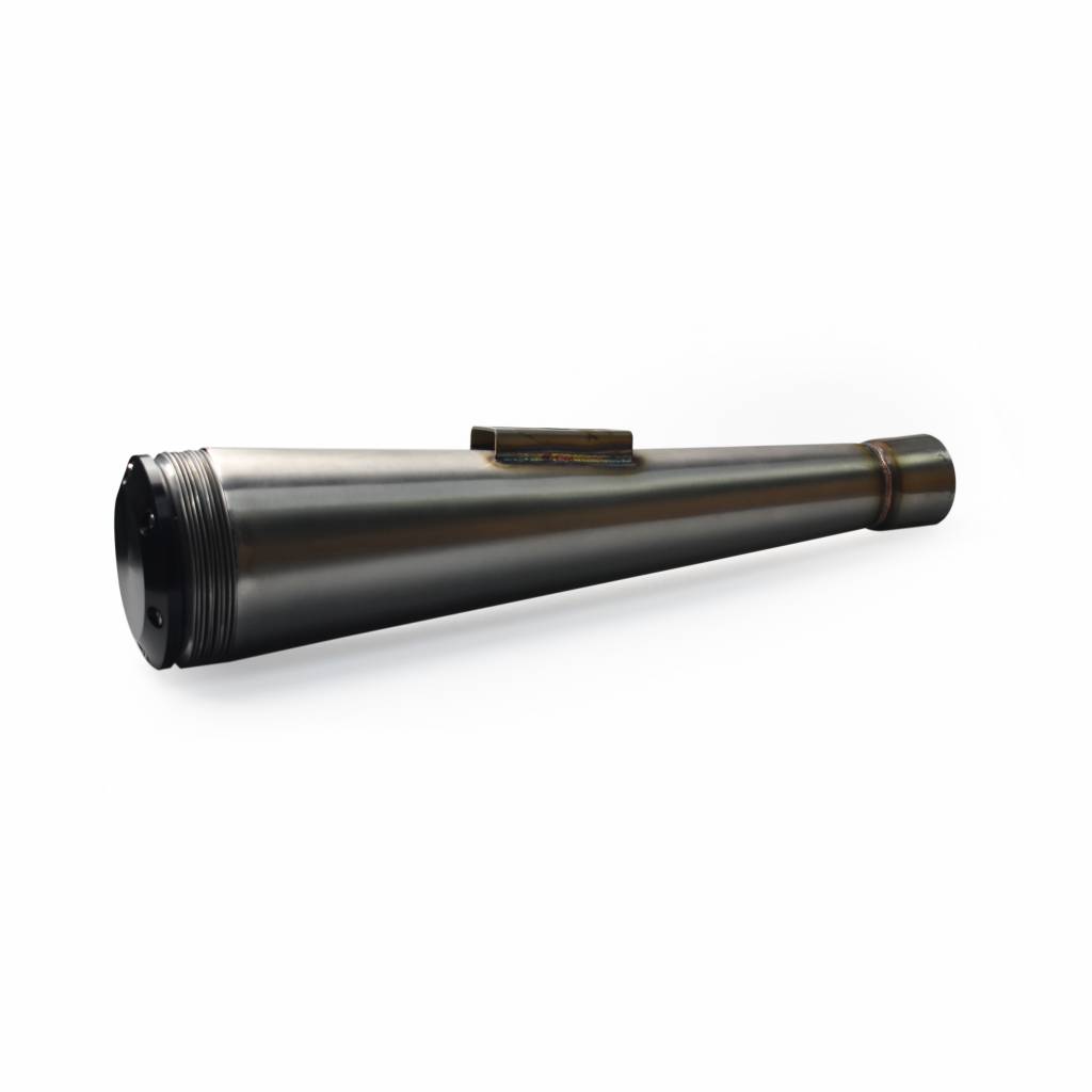 Stainless Steel Retro Custom Exhaust Muffler Type 2 kopen bij ...