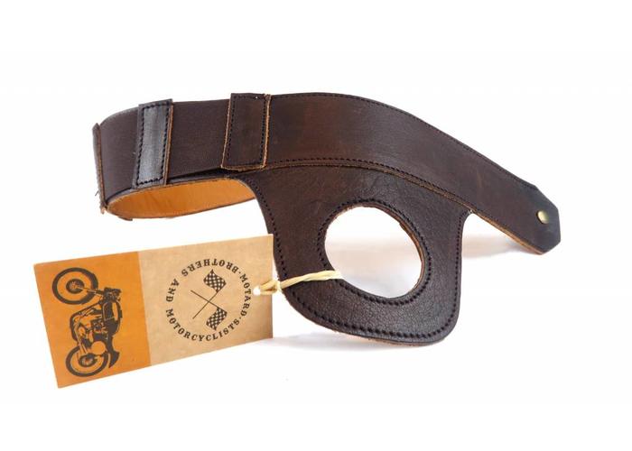 Motard Germany Triumph Tank Strap with Glove Holder - CafeRacerWebshop.com