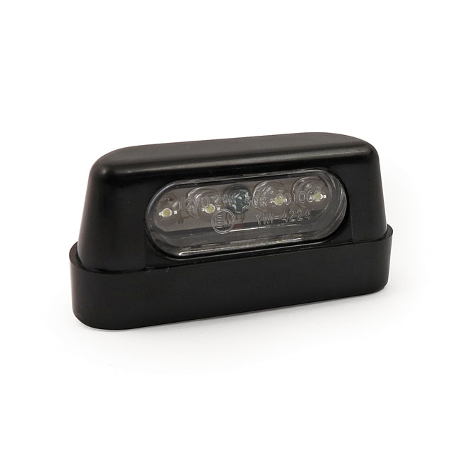 LED licence plate light with 4 LEDs kopen bij CafeRacerWebshop.com
