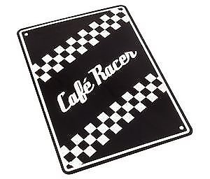 Cafe Racer 29x 20CM Tin Sign kopen bij CafeRacerWebshop.com