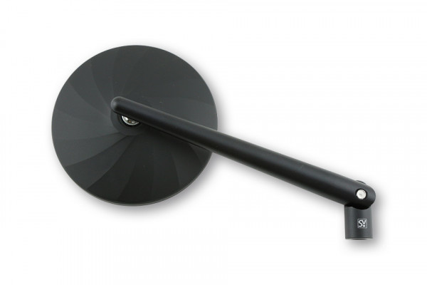 SHIN YO PONZA mirror, black kopen bij CafeRacerWebshop.com