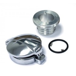 Bolt-Down Monza Cap Kit Billet - CafeRacerWebshop.com