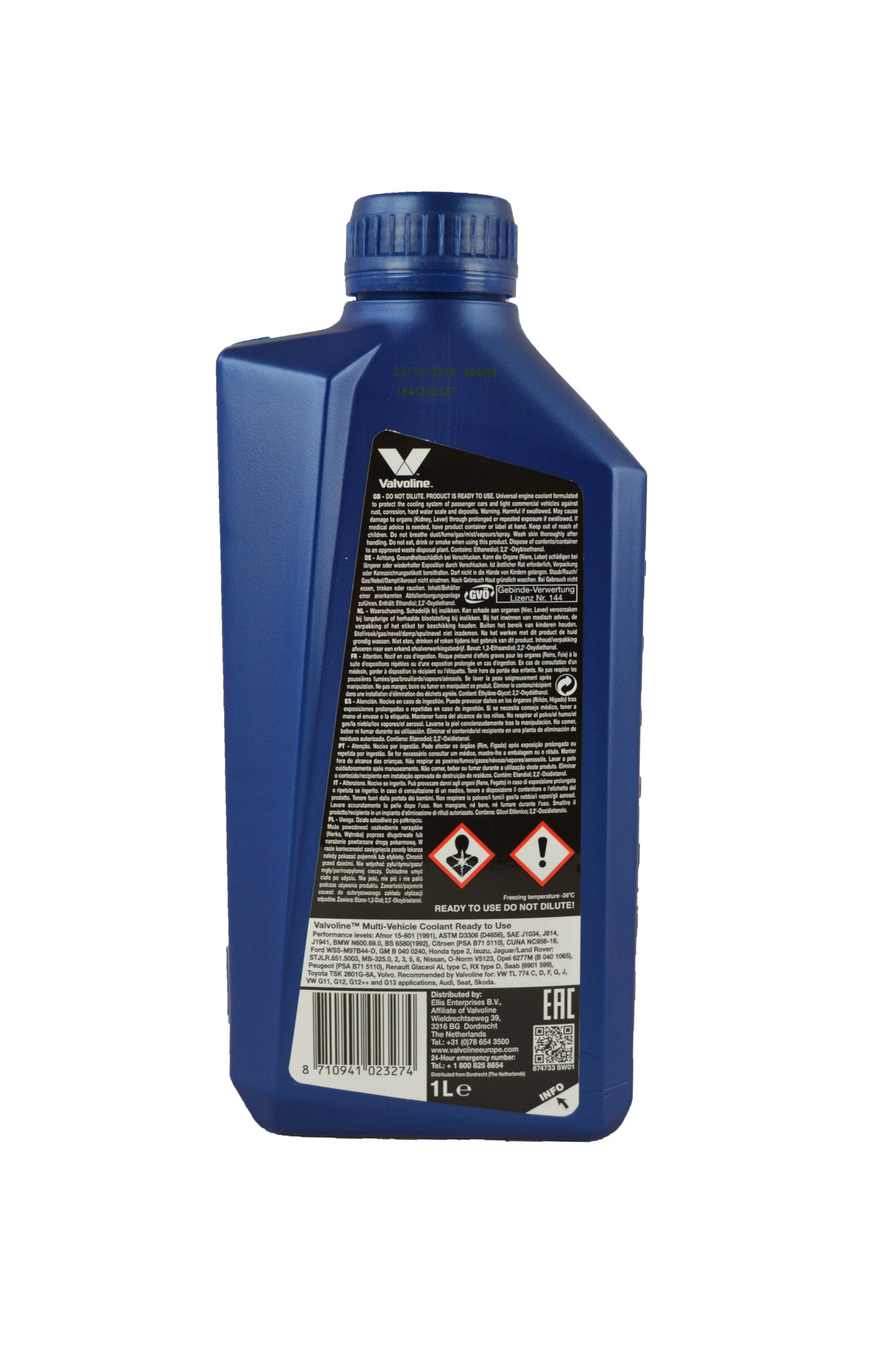 MaxLife Coolant 1 litro 50/50 kopen bij