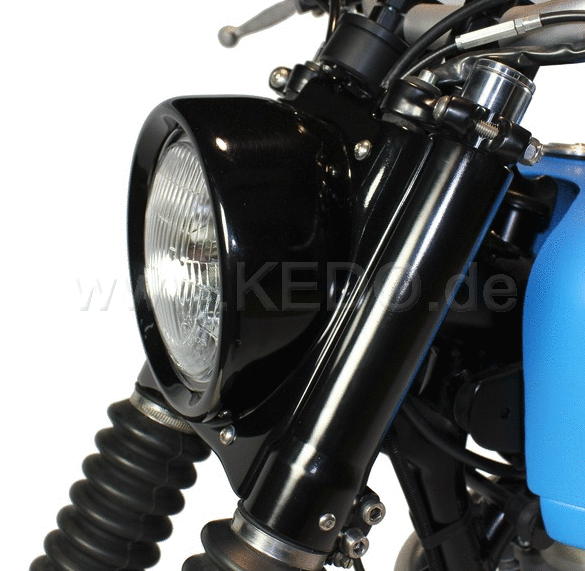Headlight cockpit polyester incl headlight and bracket kopen bij ...