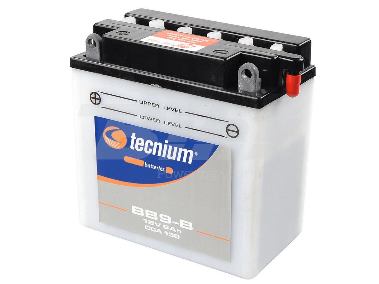BB9-B Lead Battery with acid pack kopen bij CafeRacerWebshop.com