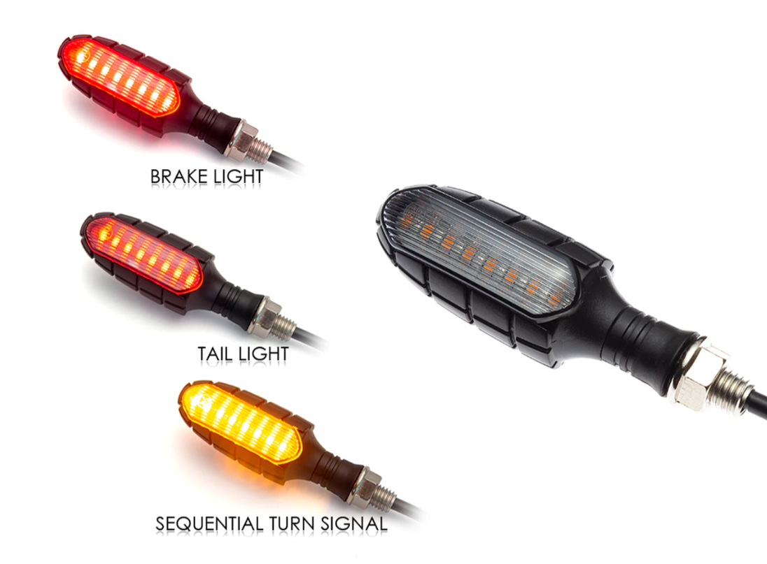 LED turn/brake lights (Select Colour) kopen bij CafeRacerWebshop.com