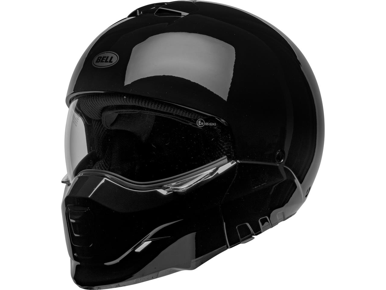 Bell Broozer Helmet Gloss Black kopen bij CafeRacerWebshop.com
