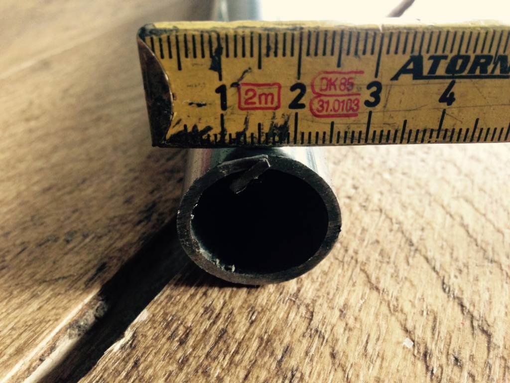 XL 1" Cafe Racer Loop 25mm Stahl - CafeRacerWebshop.de