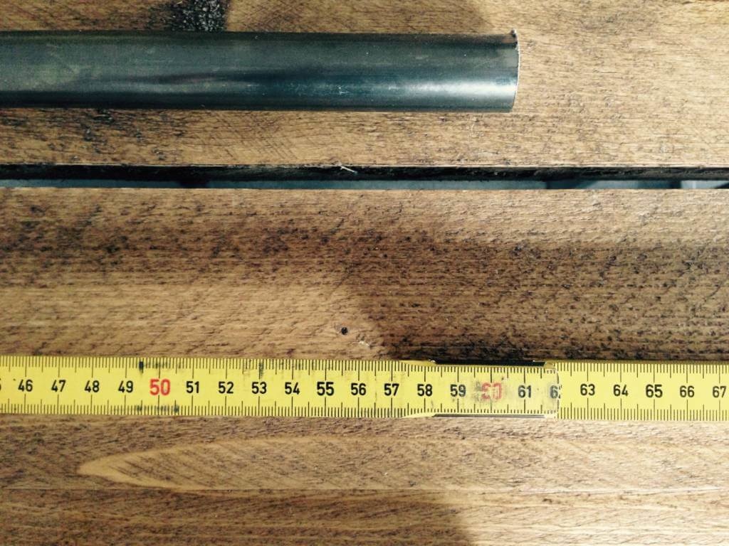 XL 1" Cafe Racer Loop 25mm Stahl - CafeRacerWebshop.de