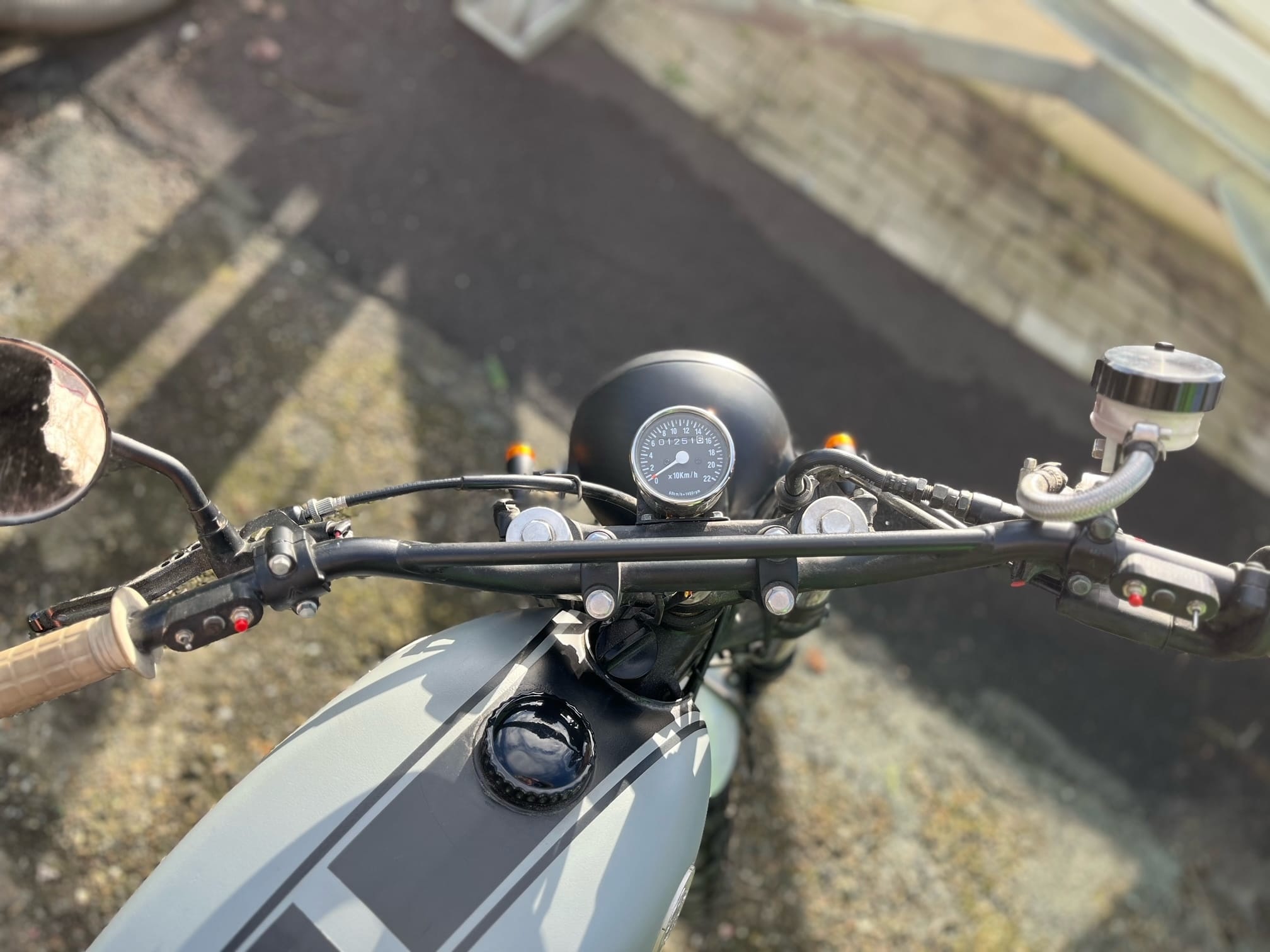 Honda NX650 dominator "Misfit" scrambler - CafeRacerWebshop.com