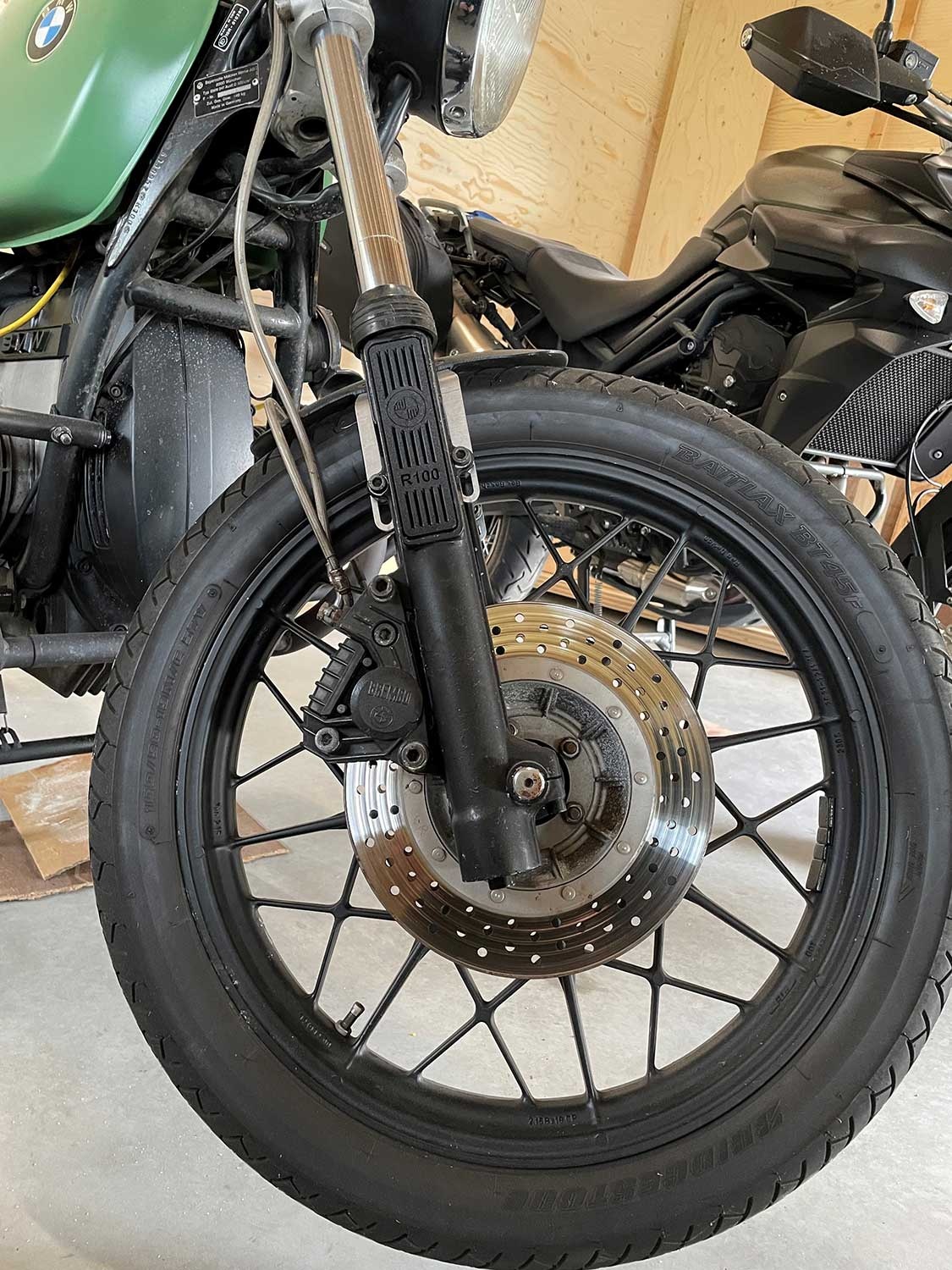 Raw Metal Racer Fork Emblem BMW R-Series | Choose Model ...