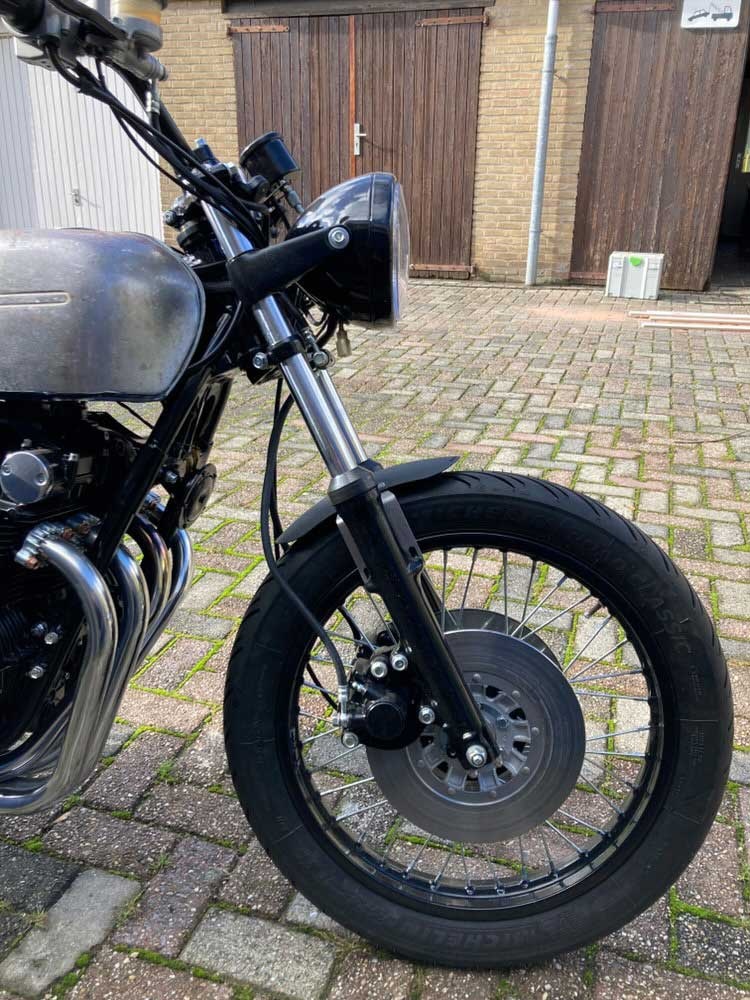 Parafango anteriore Racer in metallo grezzo Suzuki GS550(E) '77-'79