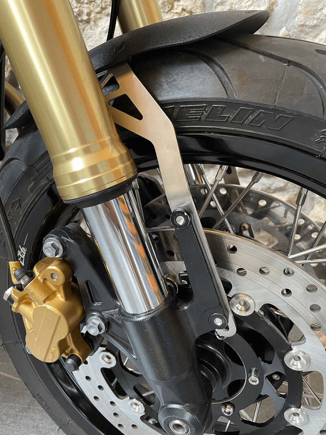 Raw Metal Racer Front Fender for Triumph 675 Fork Conversion | Choose ...
