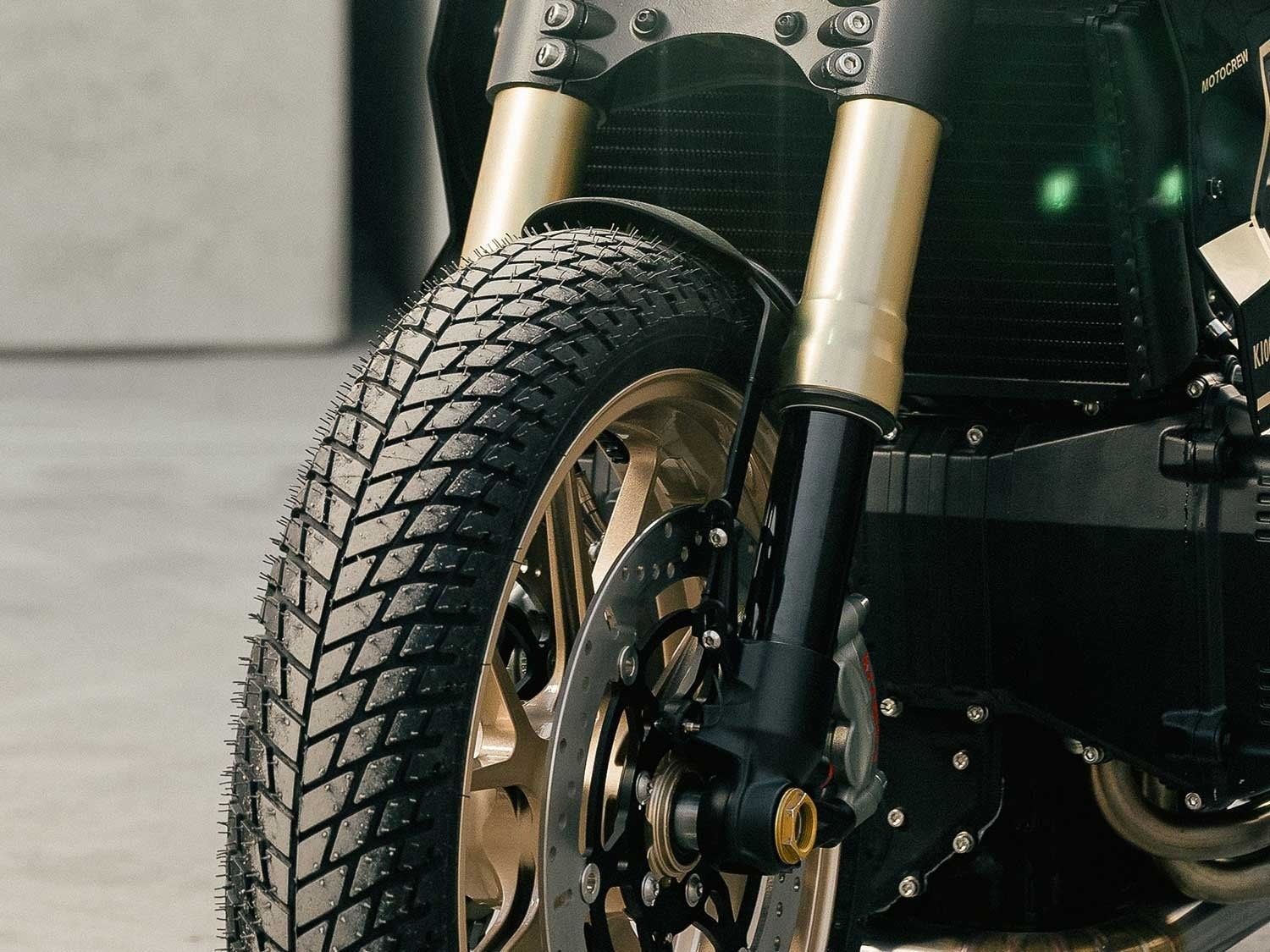 Raw Metal Racer Front Fender For Ducati Panigale Fork Conversion ...