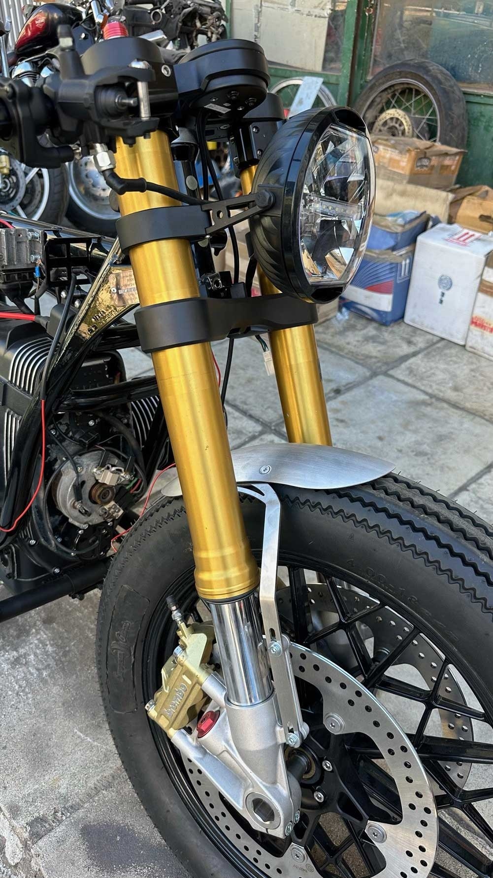 RMR BMW S 1000 R / BMW R nine T front fender Aluminium / ABS kopen bij ...