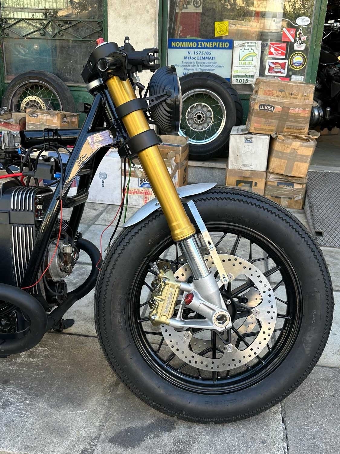 RMR Parafango anteriore in metallo grezzo Racers BMW S1000 / R nine T ...
