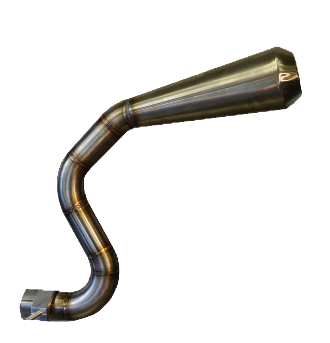 High Mount escape Link-pipe BMW K100 (acero inoxidable) kopen bij