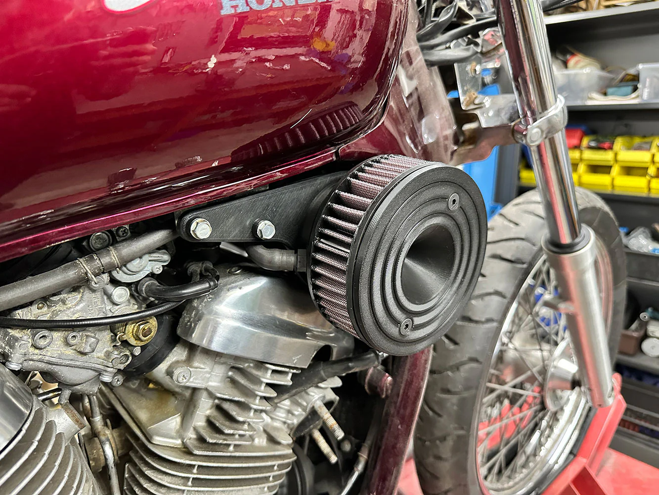 Raw Metal Racers Honda VT600 Shadow /VLX Air intake 1988-2008 kopen bij ...