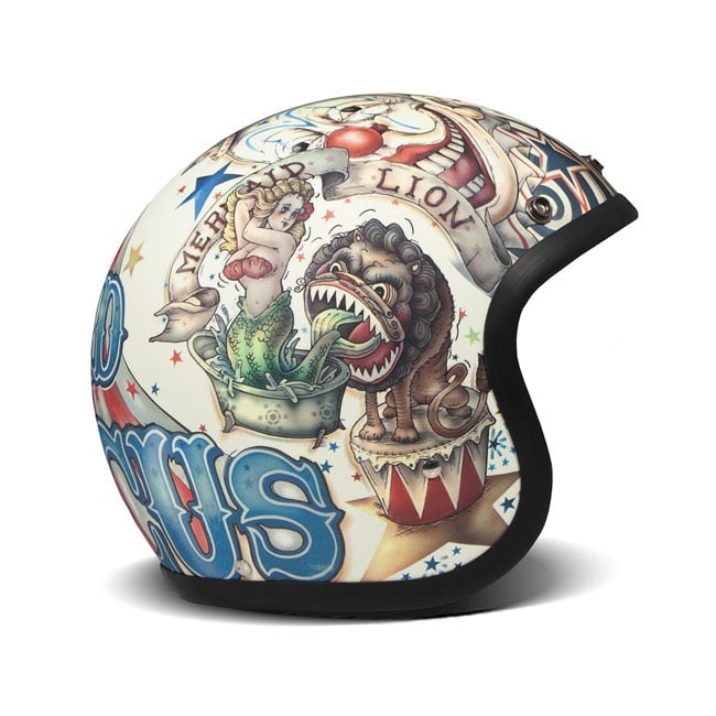 DMD Retro Helmet | Circus kopen bij CafeRacerWebshop.com
