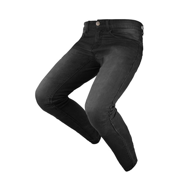 By City Route II Jeans | Black kopen bij CafeRacerWebshop.com