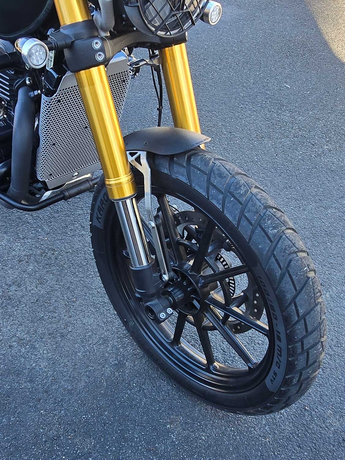 RMR Front fender Triumph Scrambler 400 X kopen bij CafeRacerWebshop.com