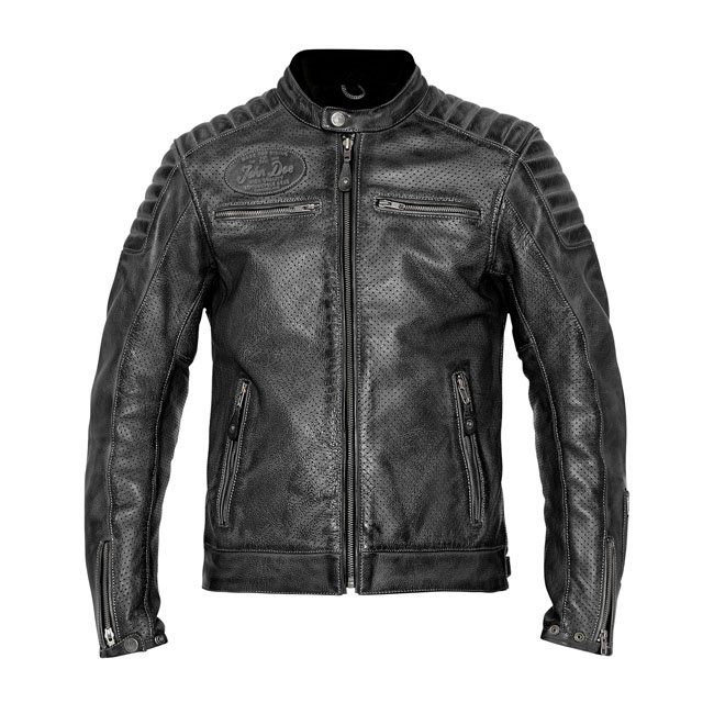 John Doe Storm Jacket | Black kopen bij CafeRacerWebshop.com