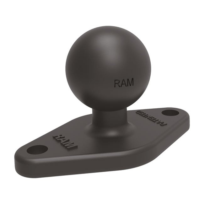 RAM Mounts Diamond Mount Base With 1" Ball kopen bij CafeRacerWebshop.com