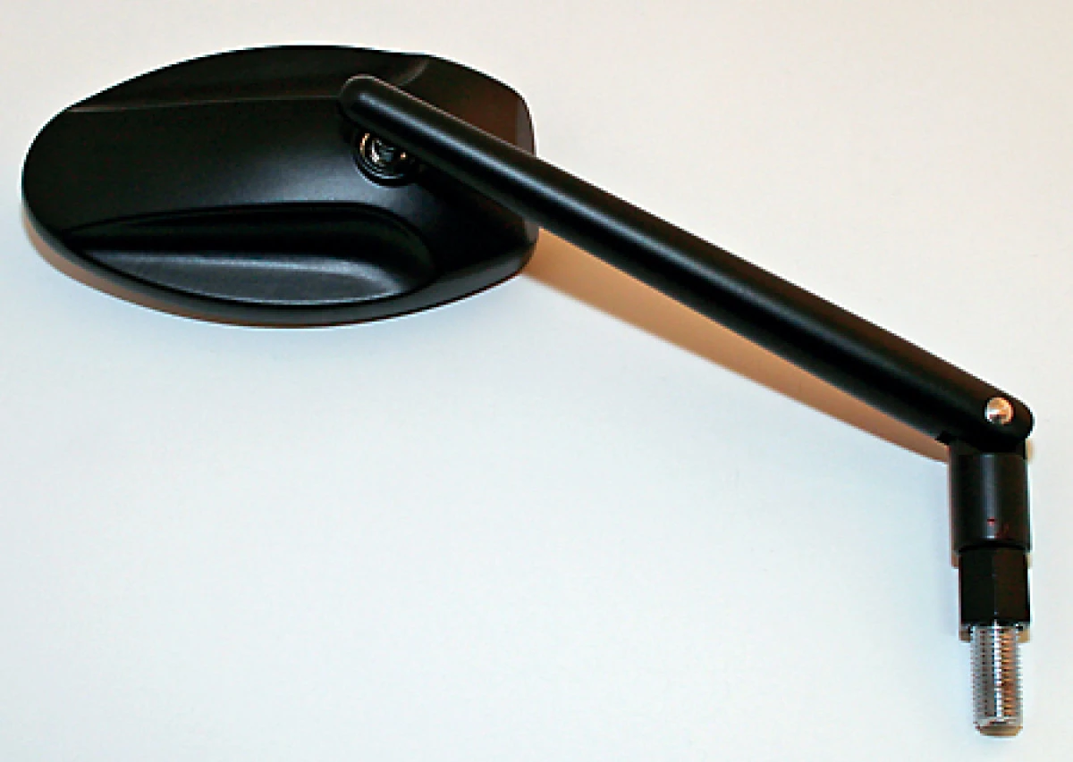 Shin Yo Mirror FERRARA, universal Black kopen bij CafeRacerWebshop.com