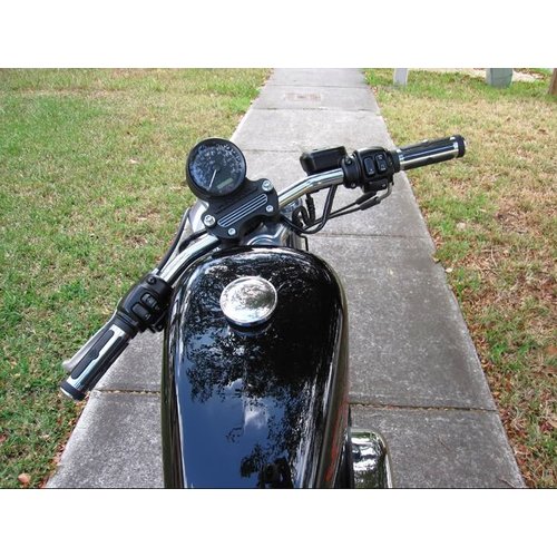 Chrome Drag Bar 78CM and 22MM Thick. - CafeRacerWebshop.com