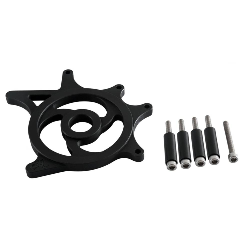 Custom Sprocket Cover - Black kopen bij CafeRacerWebshop.com