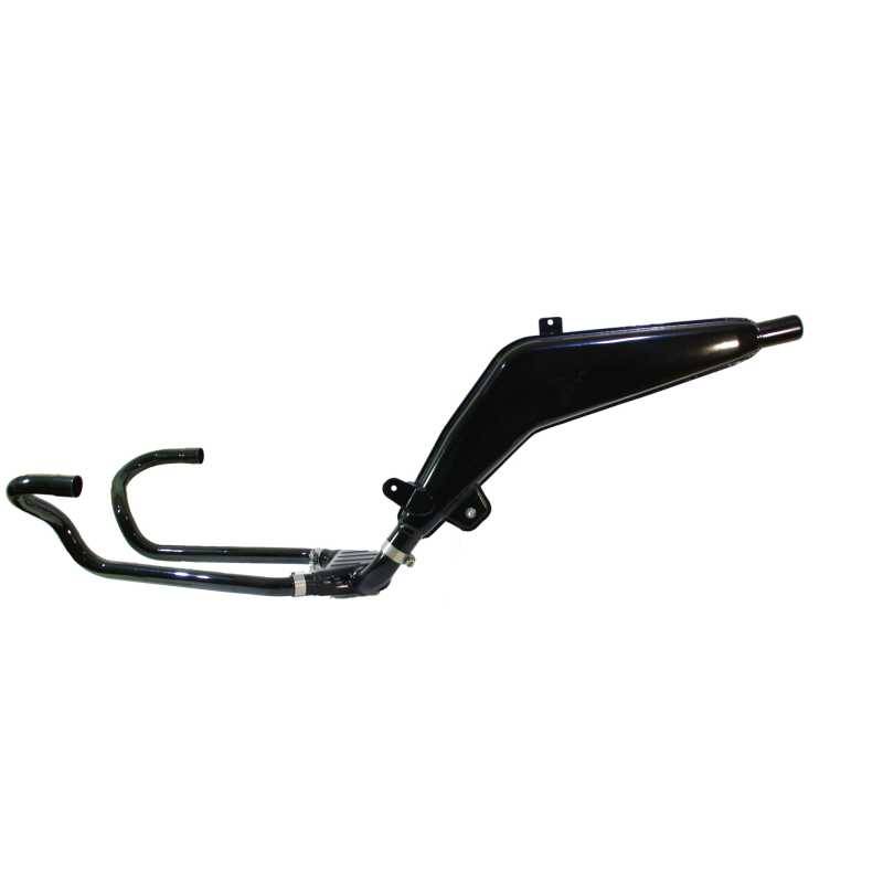 Complete exhaust system for BMW R 80G/S black chromed kopen bij ...