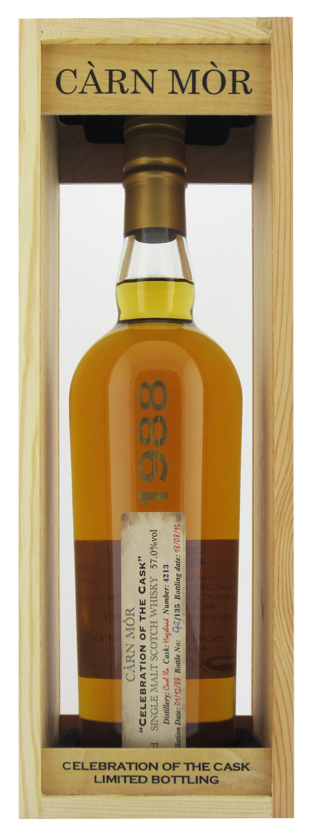 Carn Mor Celebration of the Cask Single Malt whisky - Pasteuning Wines ...