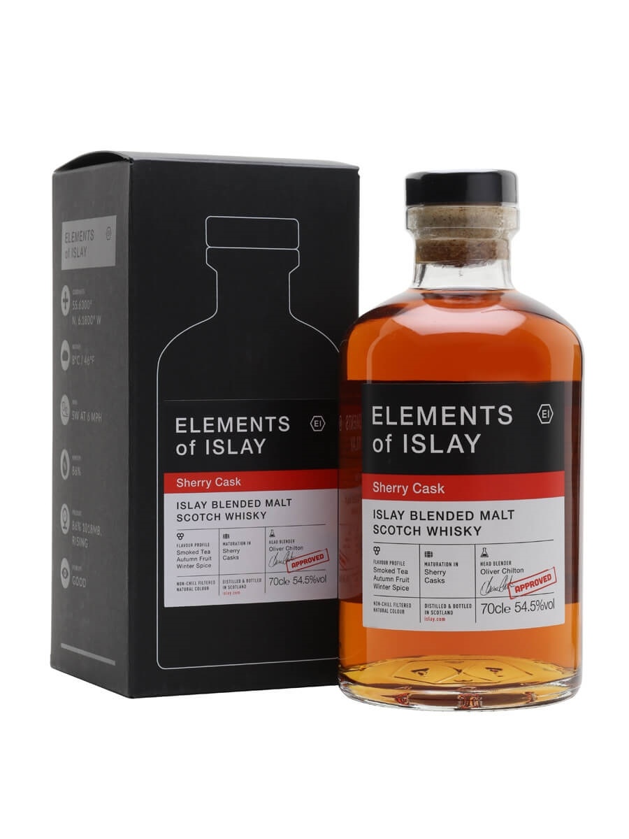 Elements Of Islay Sherry Cask 0,70 ltr 54,5% - Whiskysite.nl World of ...